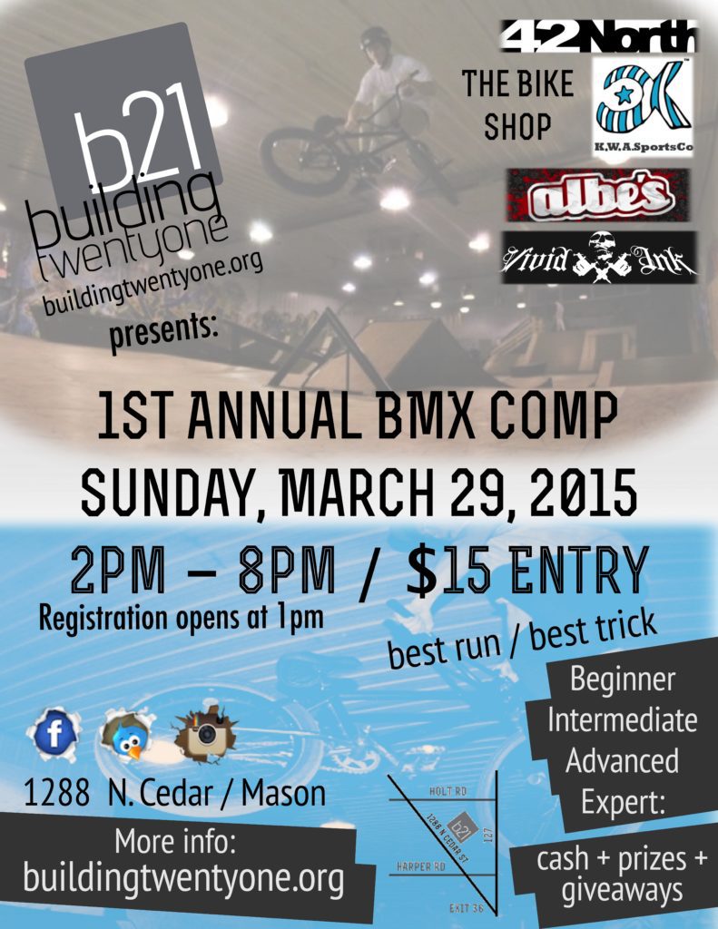 bmx comp flyer | Building Twentyone