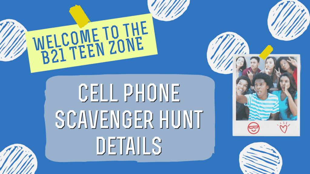 Cell Phone Scavenger Hunt | Building Twentyone
